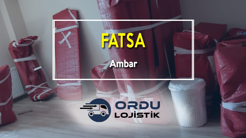Fatsa Ambar - Ordu Lojistik - 0541 663 52 52
